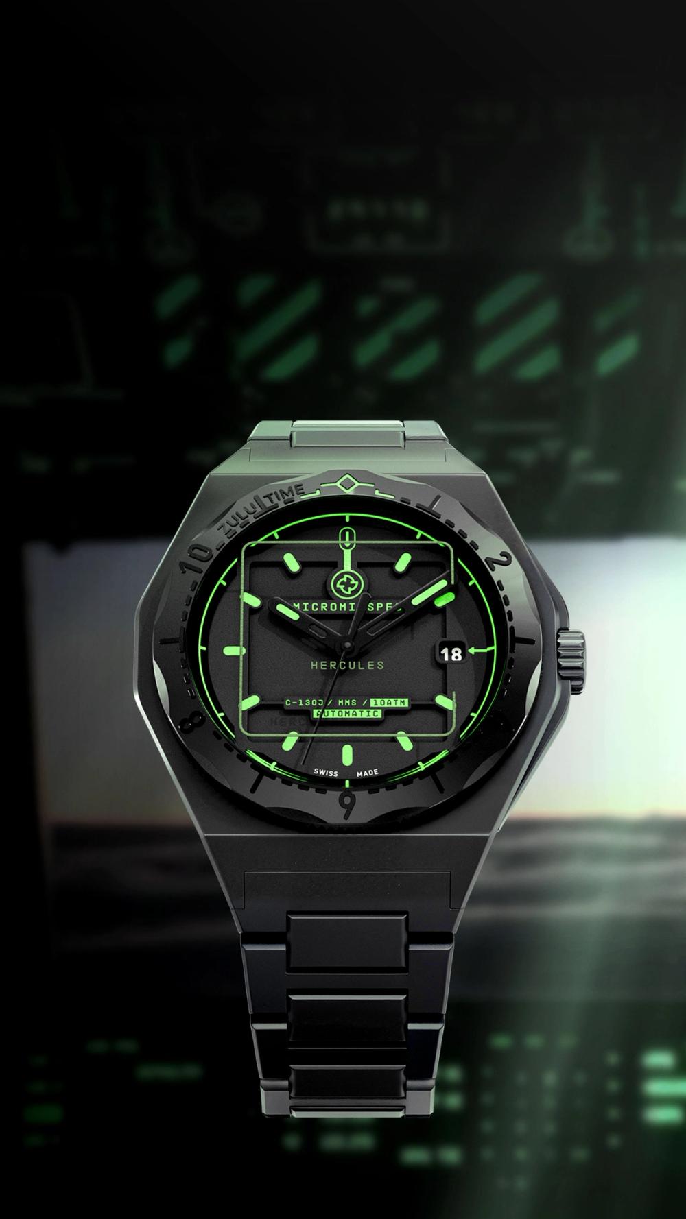 Hercules aviation timepiece