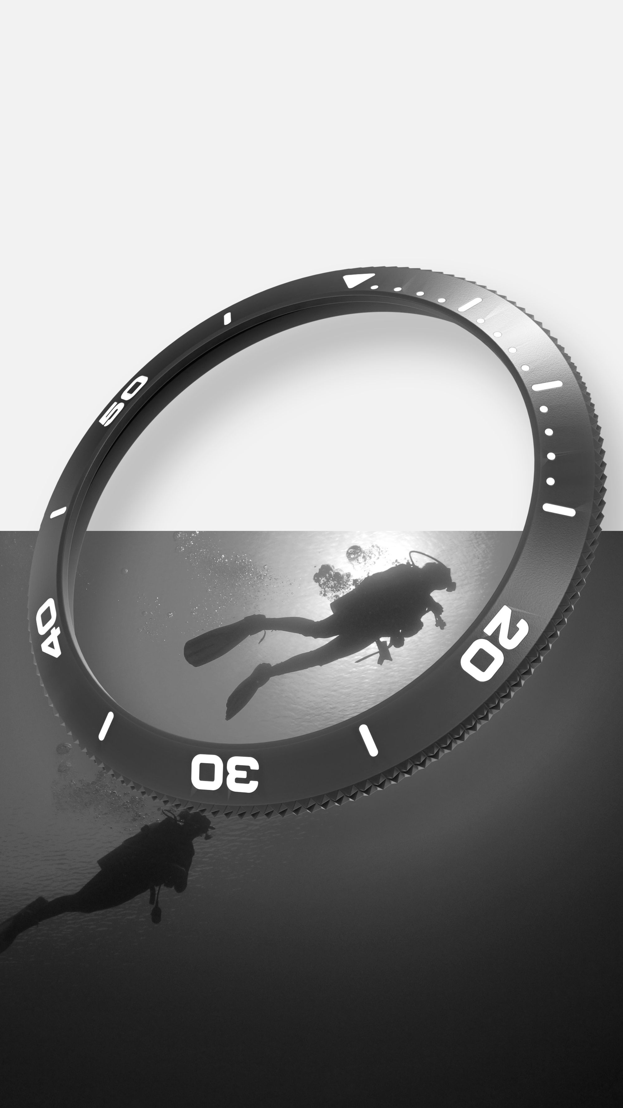 Combat diver watch