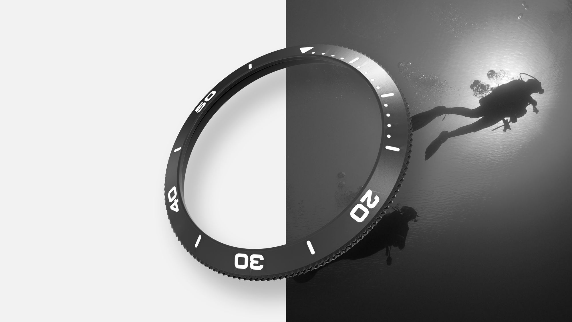 Combat diver watch