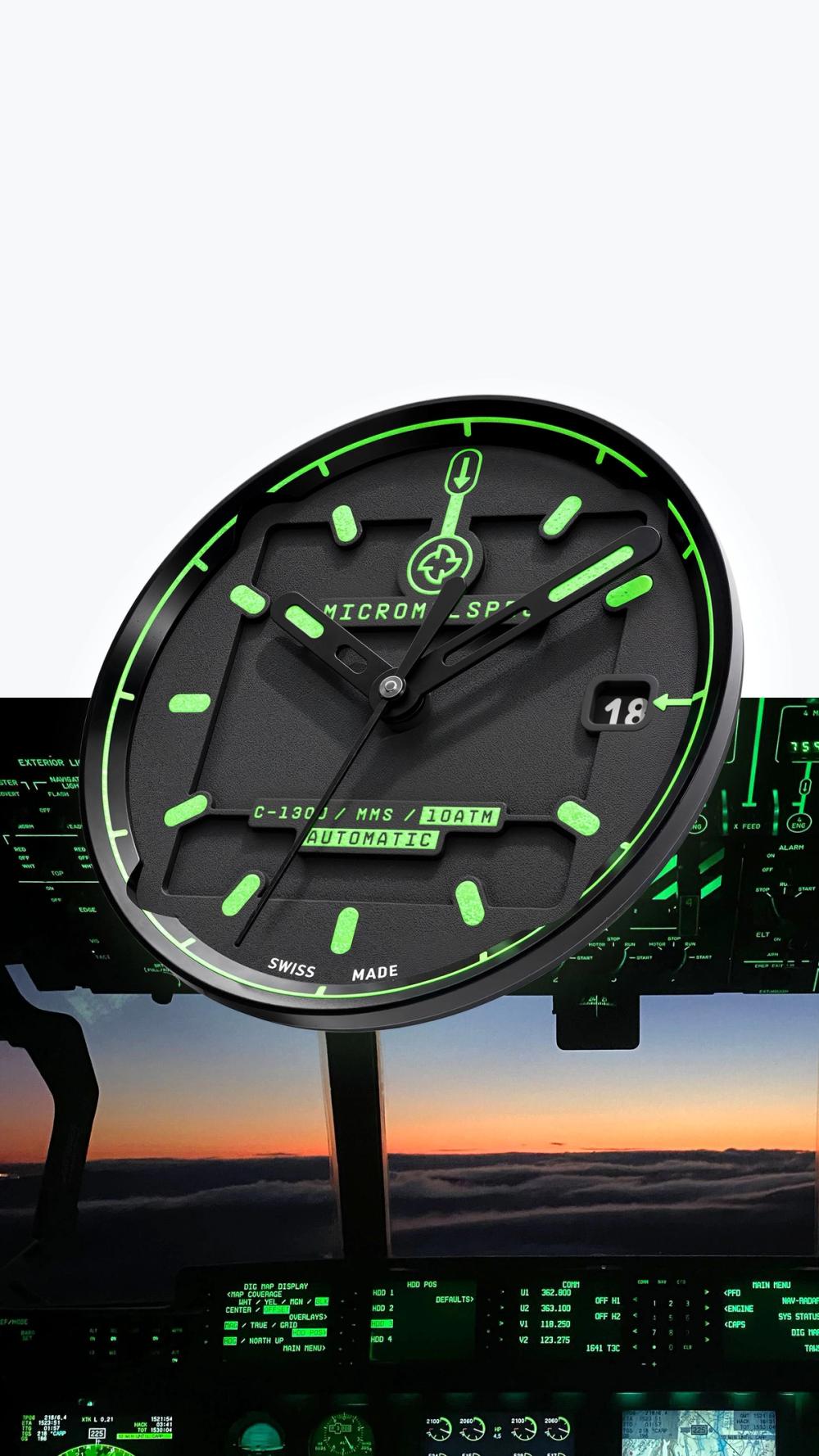 Hercules aviation timepiece
