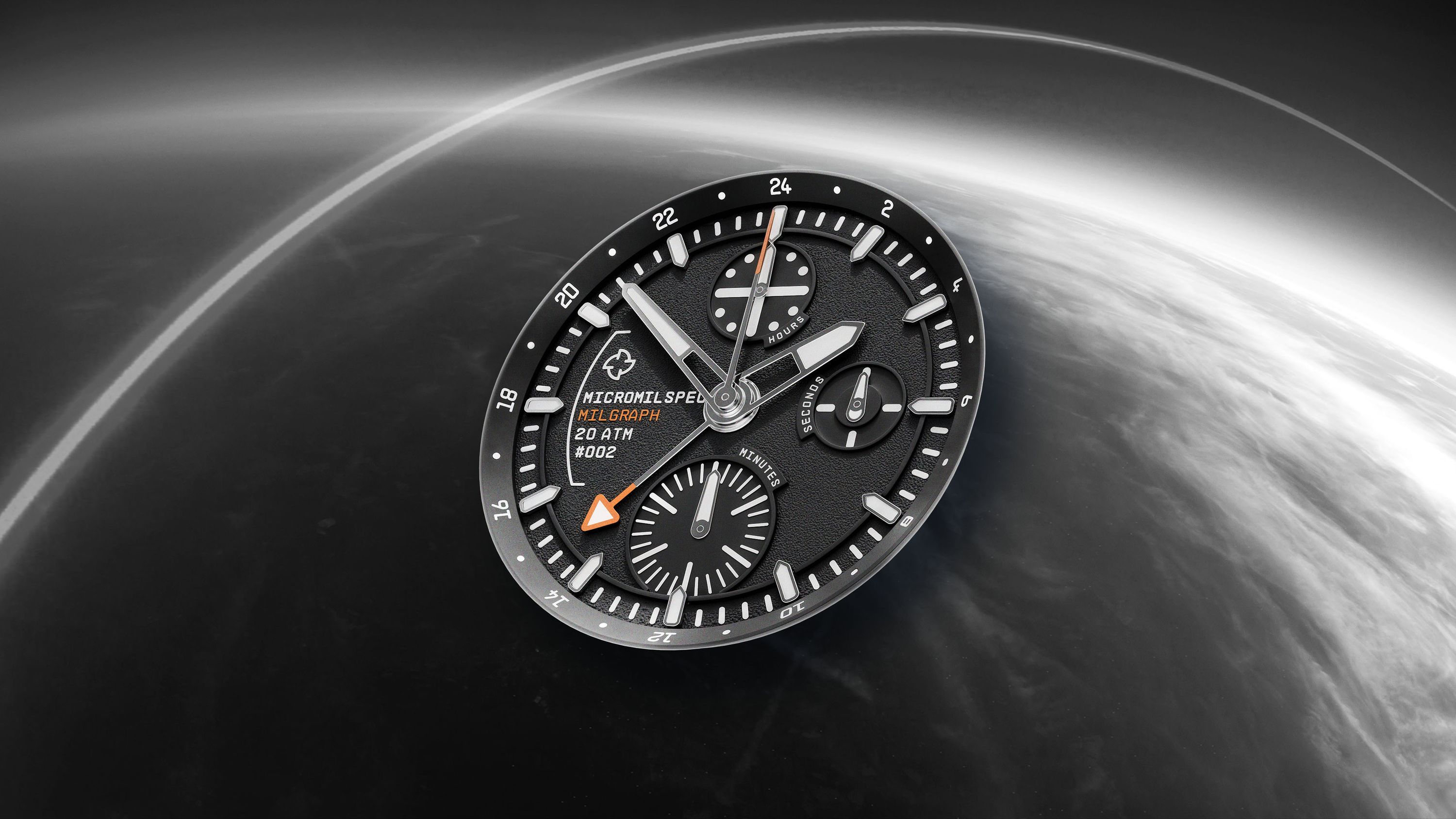 Milgraph — Titanium GMT Chronograph | Micromilspec